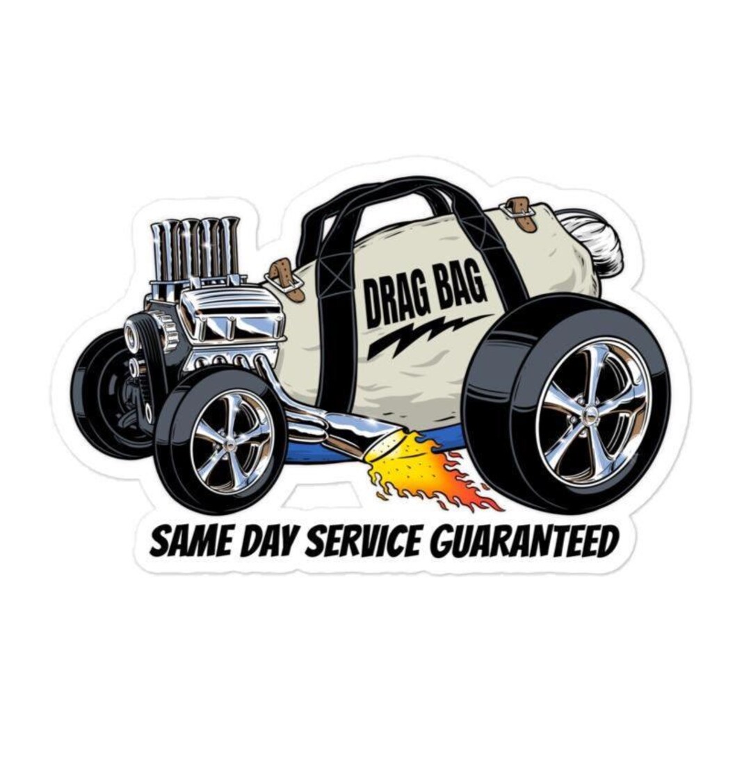 Drag Bag Decal - Etsy