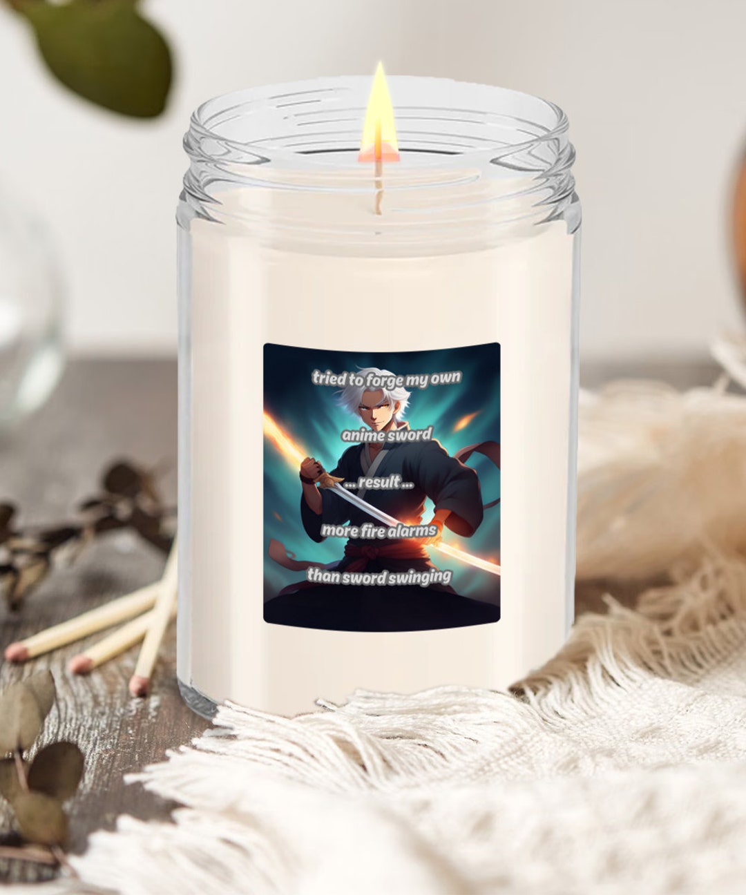 Anime Candle Collectionenhancing Your Anime Haven With Collector's ...