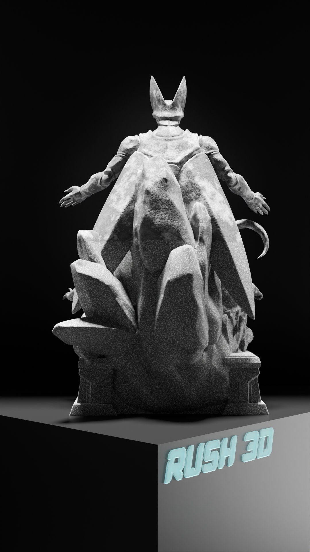 Anime STL File 3D stl File Anime Character Fan Art, modelo 3d-archivo ...