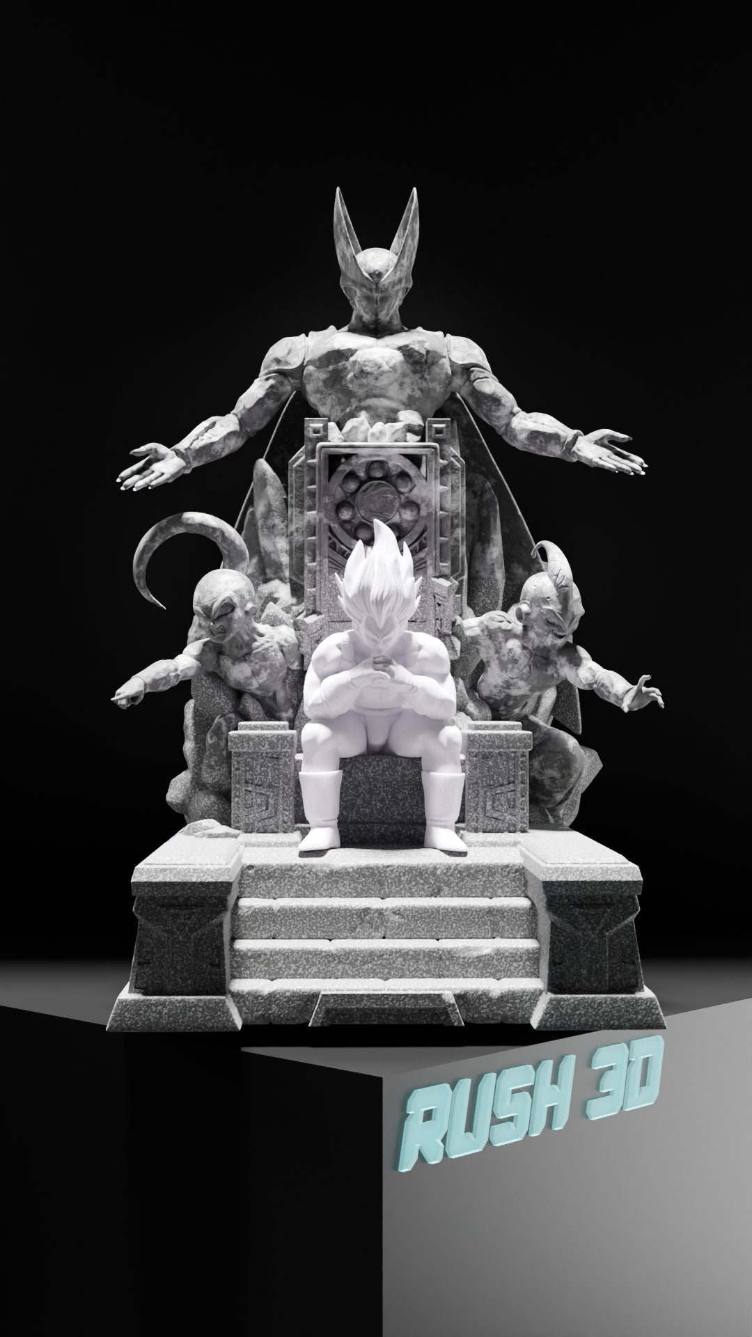 Anime STL File 3D stl File Anime Character Fan Art, modelo 3d-archivo ...