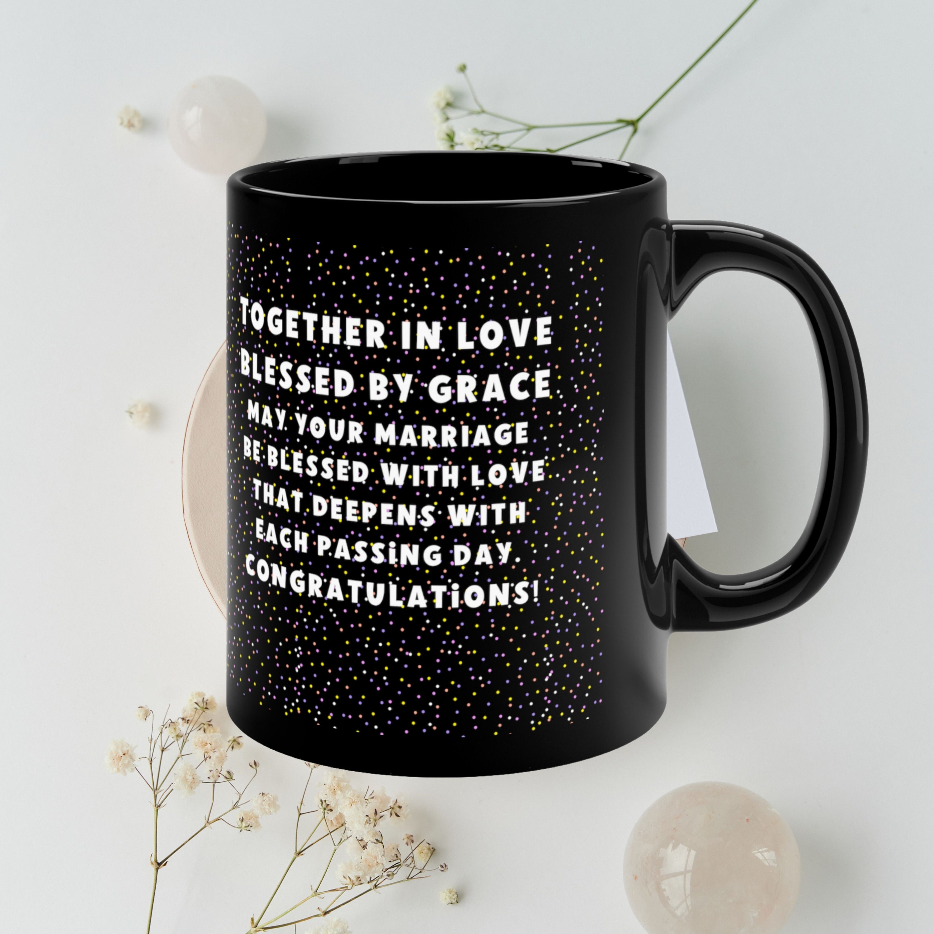 Happy Anniversary Coffee Mug, Cute Coffee Mug Anniversary Gift, Wedding ...