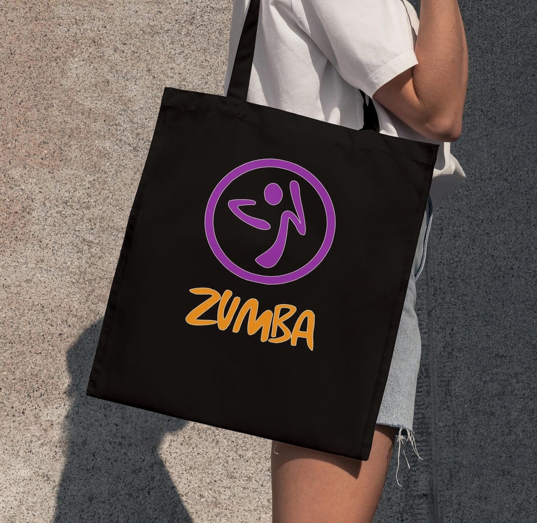 Zumba Tote Bag/have a Great Day Reusable Canvas Tote Bag/ Cute Tote Bag ...