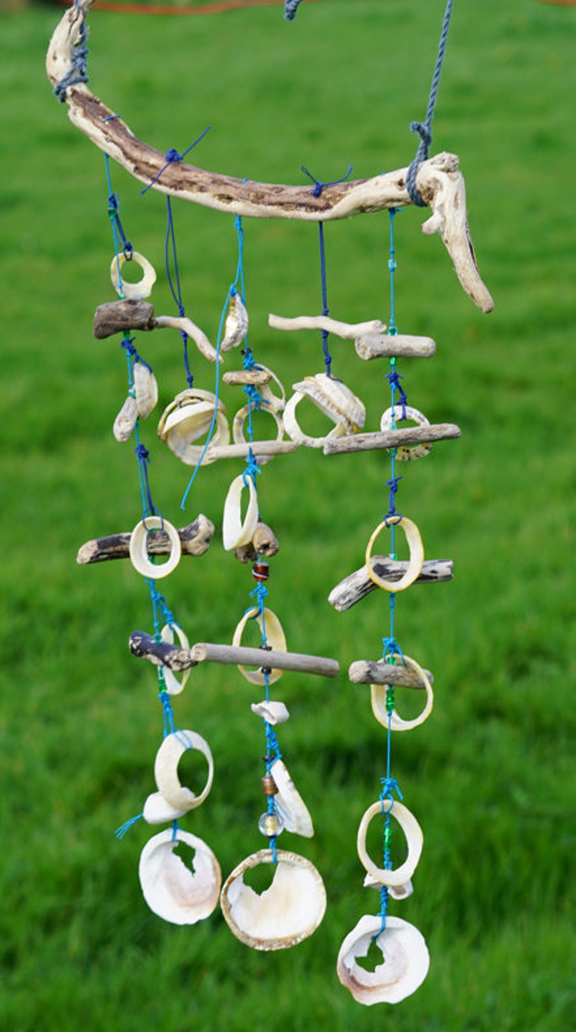 Wind Chimes, Driftwood and Shell, Seaside, Driftwood, Shell, Meditation ...