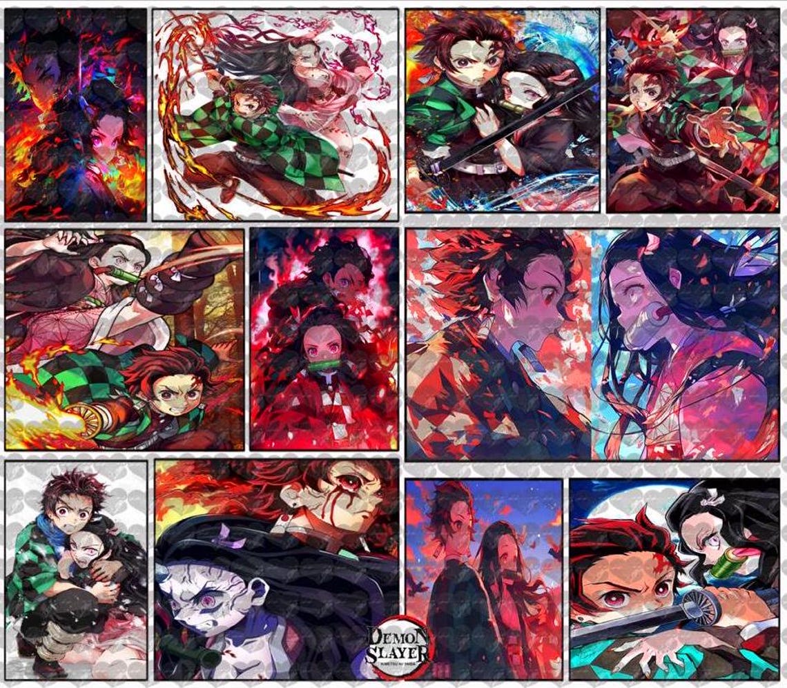 Demon Slayer Tumbler Digital PNG 20oz Image - Etsy