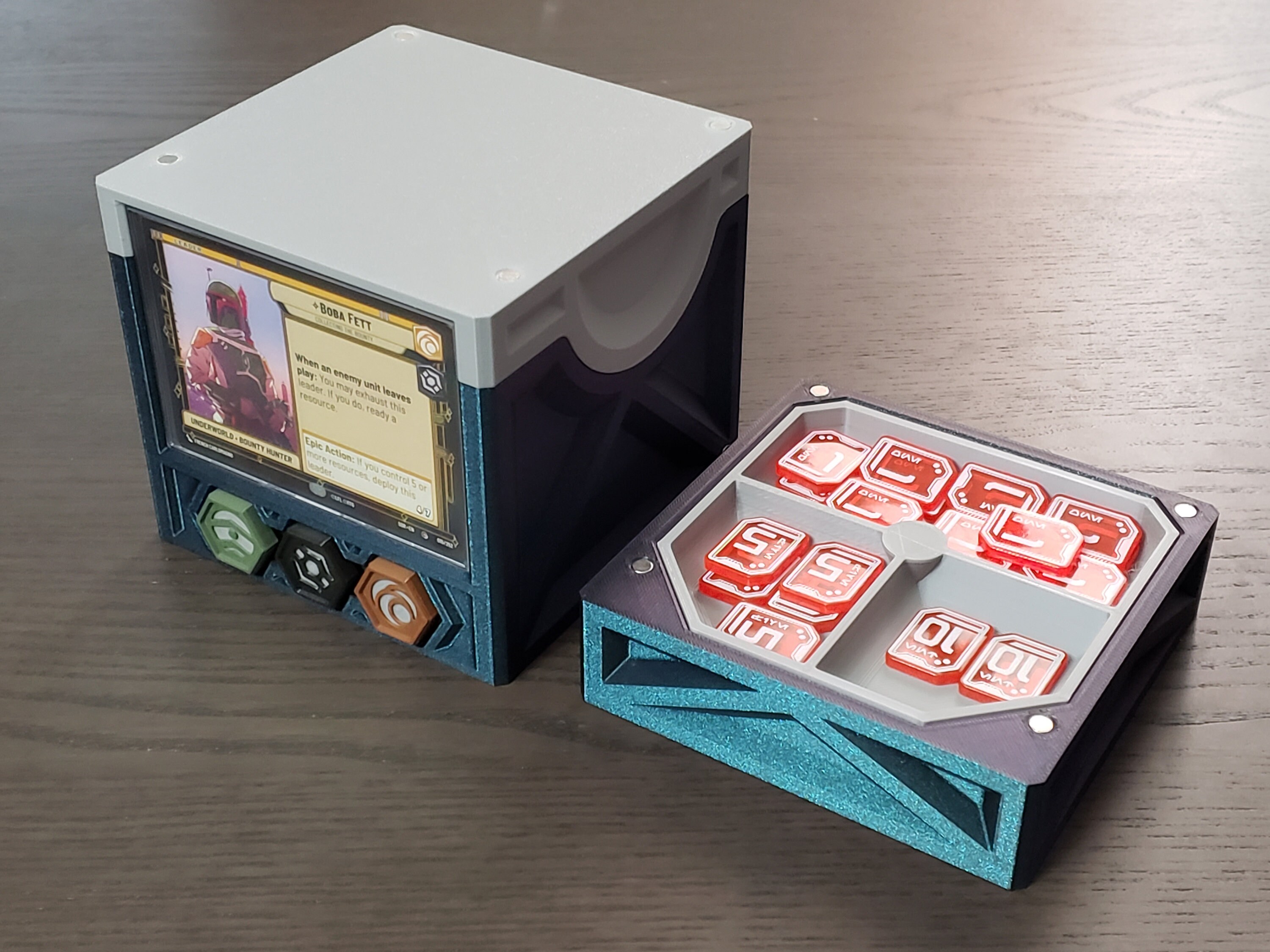 Star Wars Unlimited Token Tray STL (digital Files) - Etsy