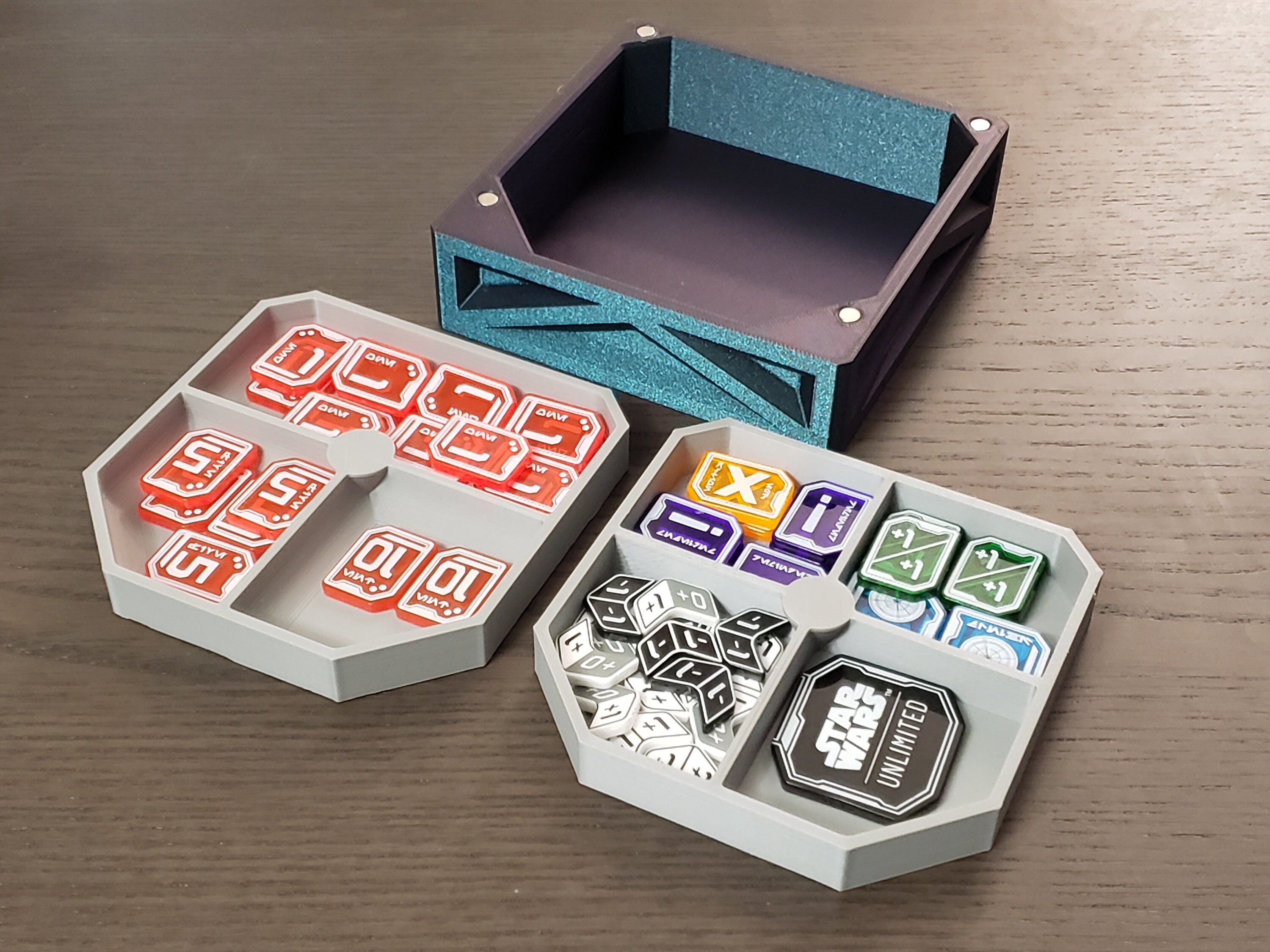 Star Wars Unlimited Token Tray STL (digital Files) - Etsy