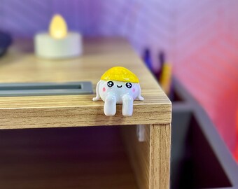 Beanie Desk Pal Polymer Clay Cute Resin Desk Buddy Desk Friend - Etsy