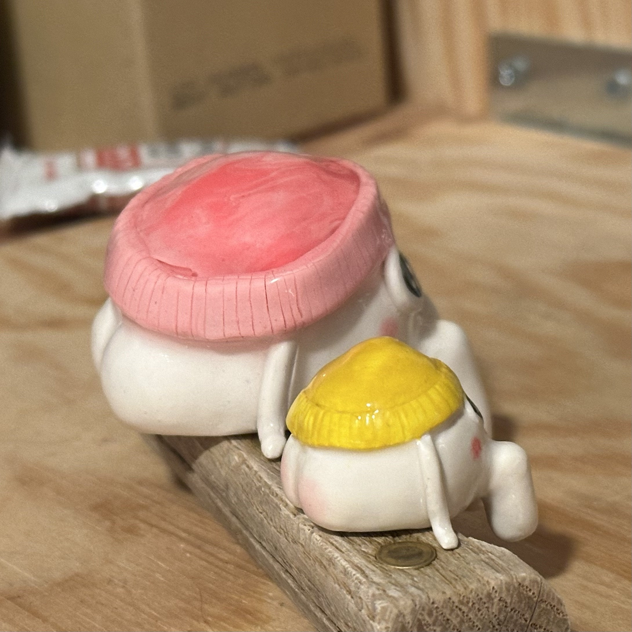 Beanie Desk Pal Polymer Clay Cute Resin Desk Buddy Desk Friend - Etsy