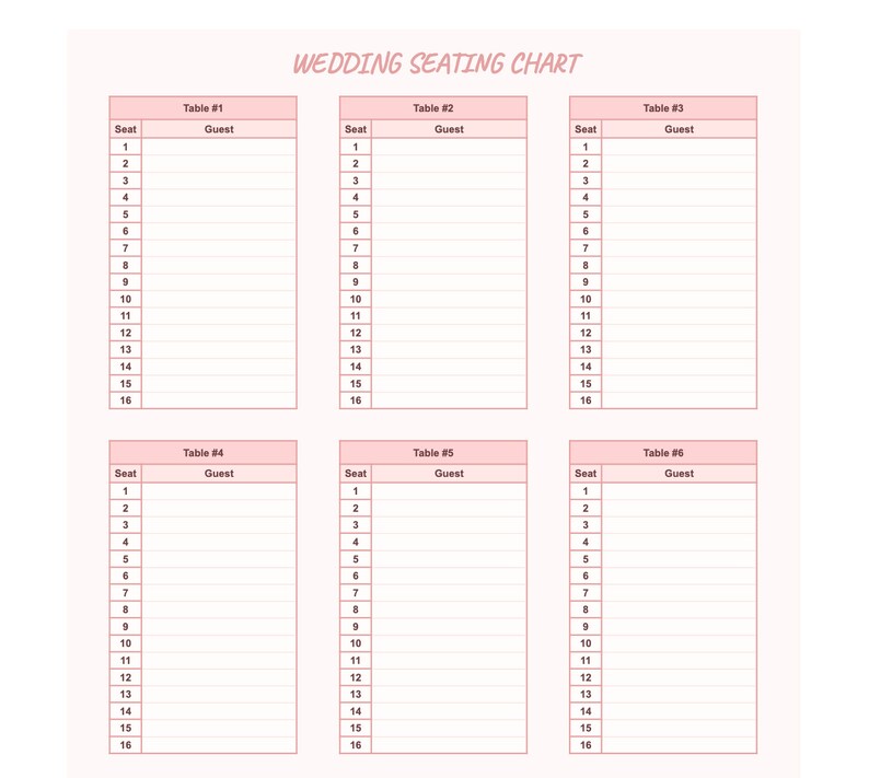Editable Wedding Guest Invitations Tracker - Google Spreadsheet Wedding ...