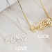Personalized Name Necklace in Sign Language, Sign Language Necklace ...
