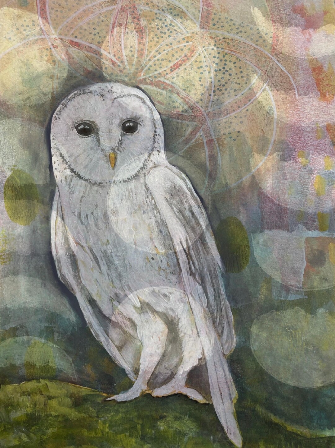 Owl Art Print, "as Above so Below" by Summer Allen - Etsy