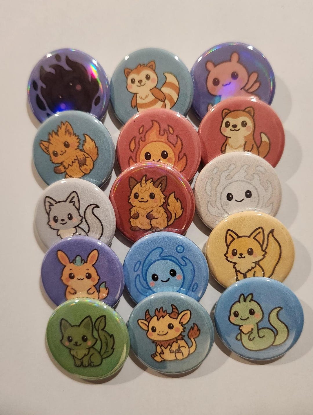 Mystery Mega Buddy Pack of Button Buddies (15 Buttons) - Etsy