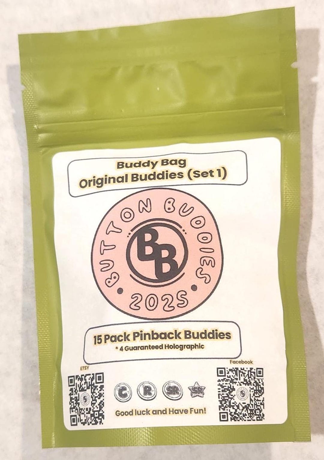 Mystery Mega Buddy Bag of Button Buddies (15 Buttons) Keychain / Magnet ...
