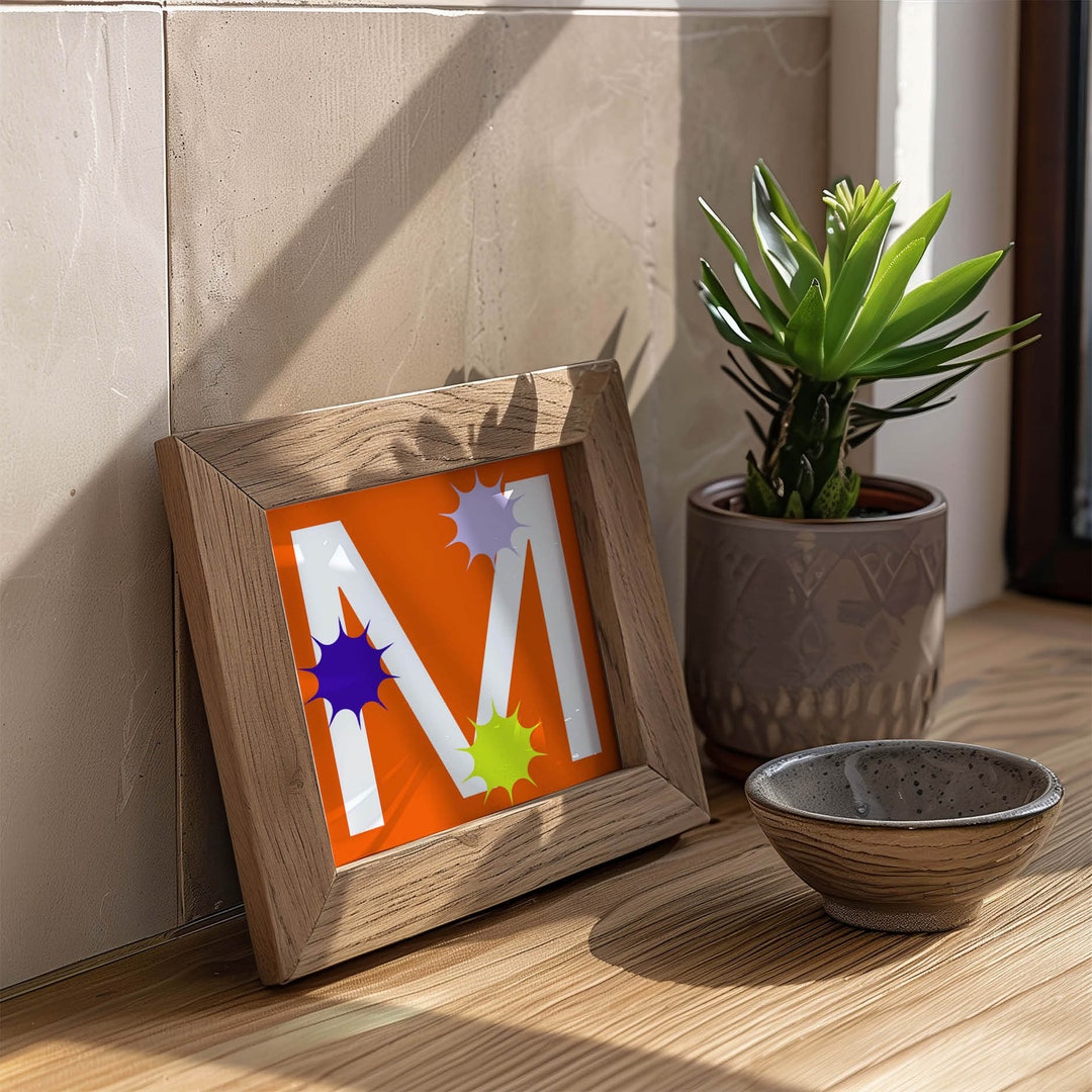 Square Frame Mockup Photo Frame Mockup Single Wood Frame Mockup Small ...