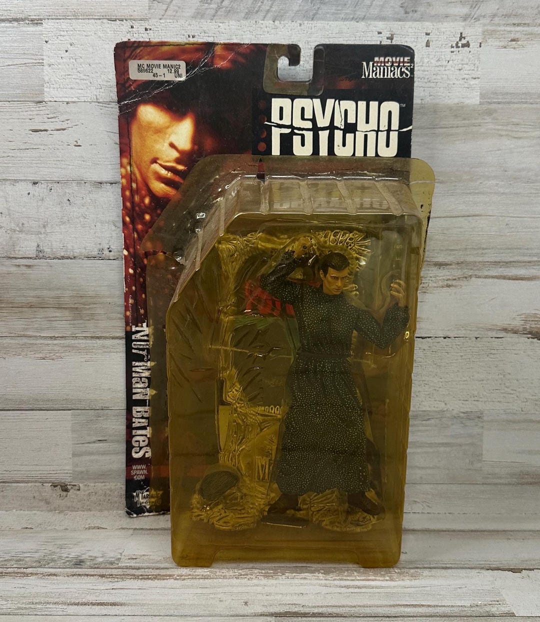Psycho Norman Bates Figurine Factory Sealed Mcfarlane Toys Dated 1999 ...