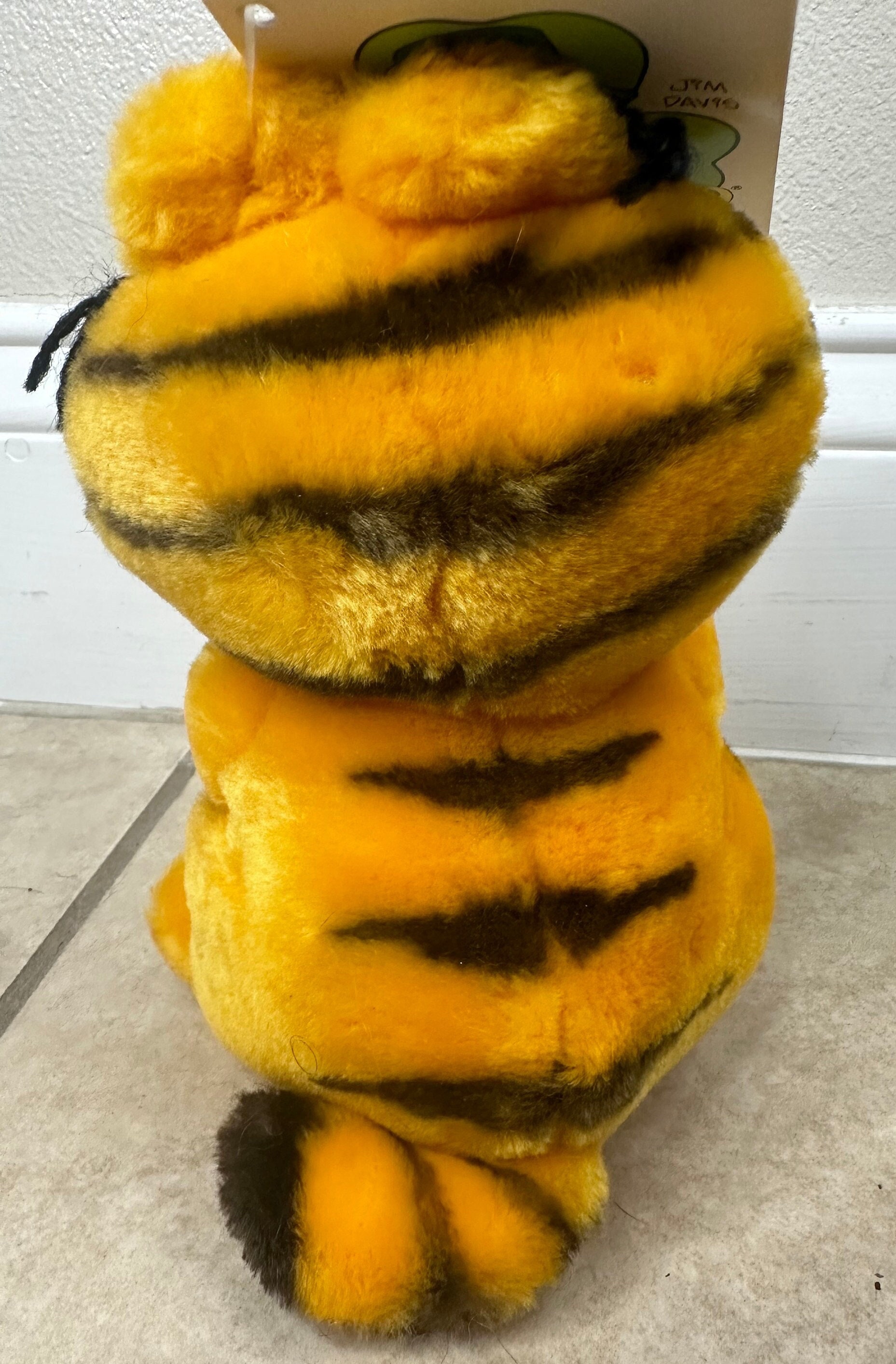 Vintage Garfield 1981 Dakin Plush Toy Irish Harold's W/ Tags & Price ...