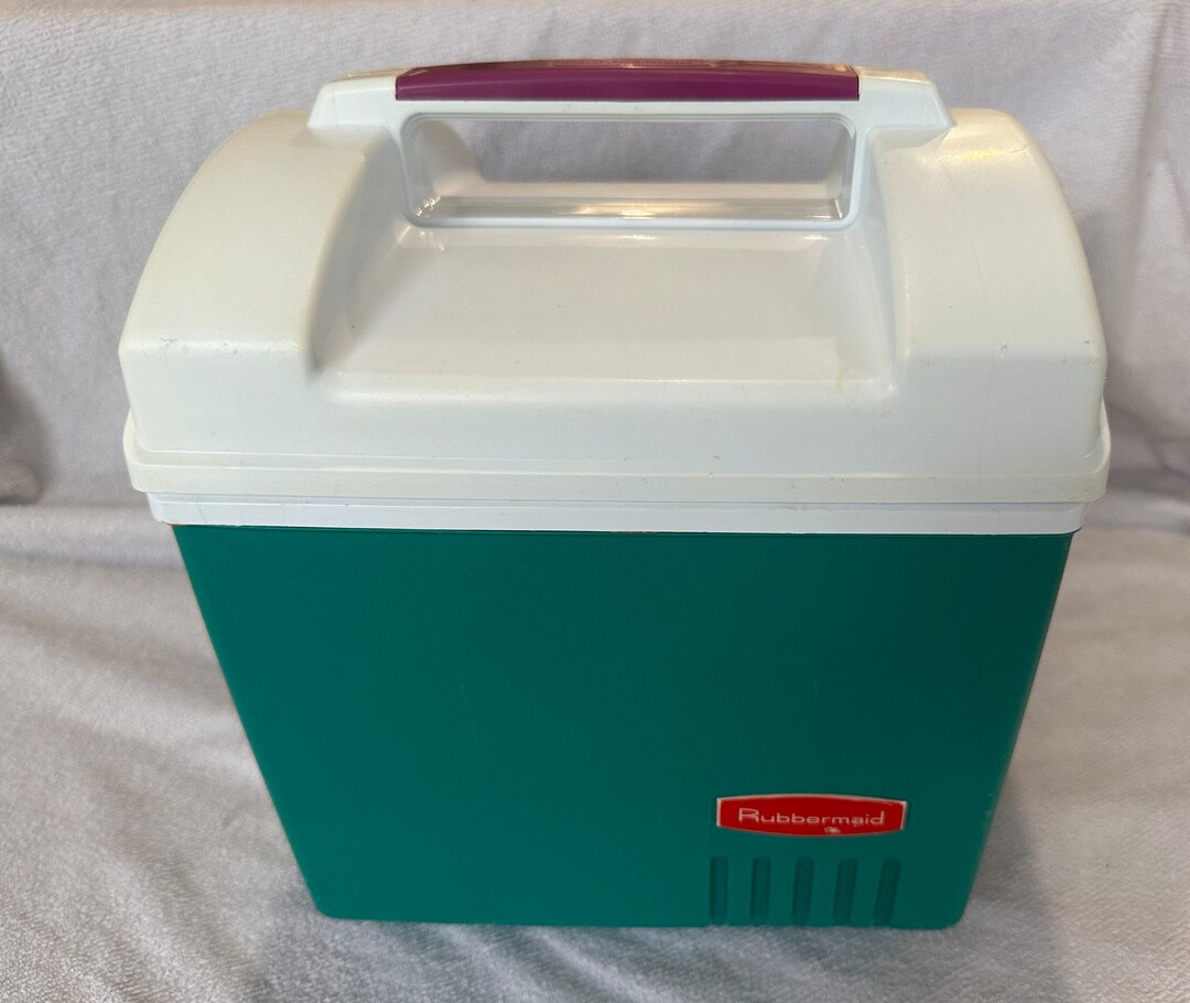 Rubbermaid Sidekick Teal & Blue Mini 6 Pk Cooler Lunch Box - Etsy
