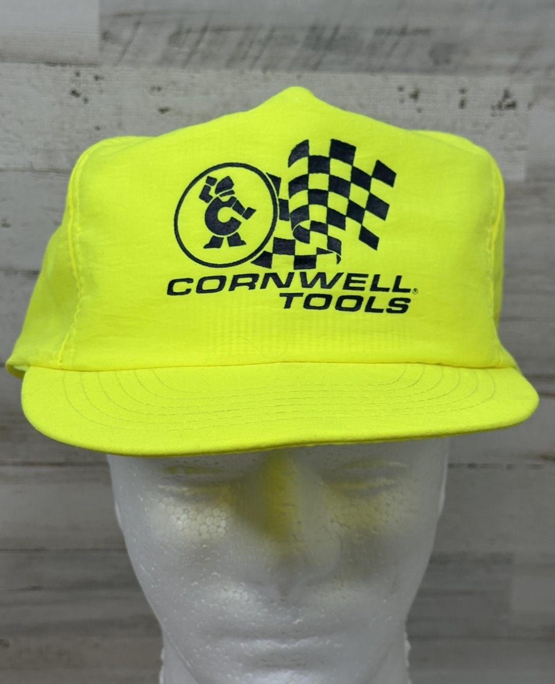 Vintage Cornwell Tools Neon Trucker Style Snapback Hat Cap - Etsy