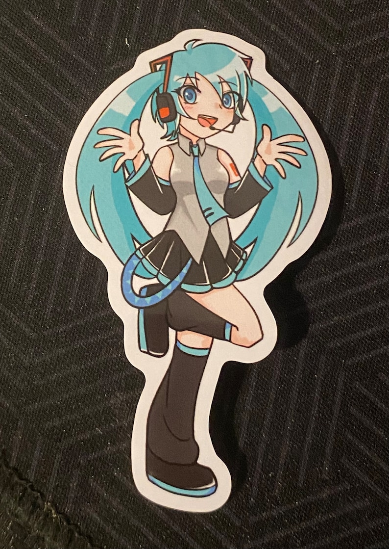 Hatsune Miku Sticker - Etsy