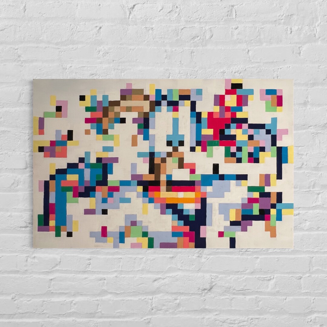 Earthworm Jim (original Painting) - Retro Gaming Inspired Acrylic Pixel ...