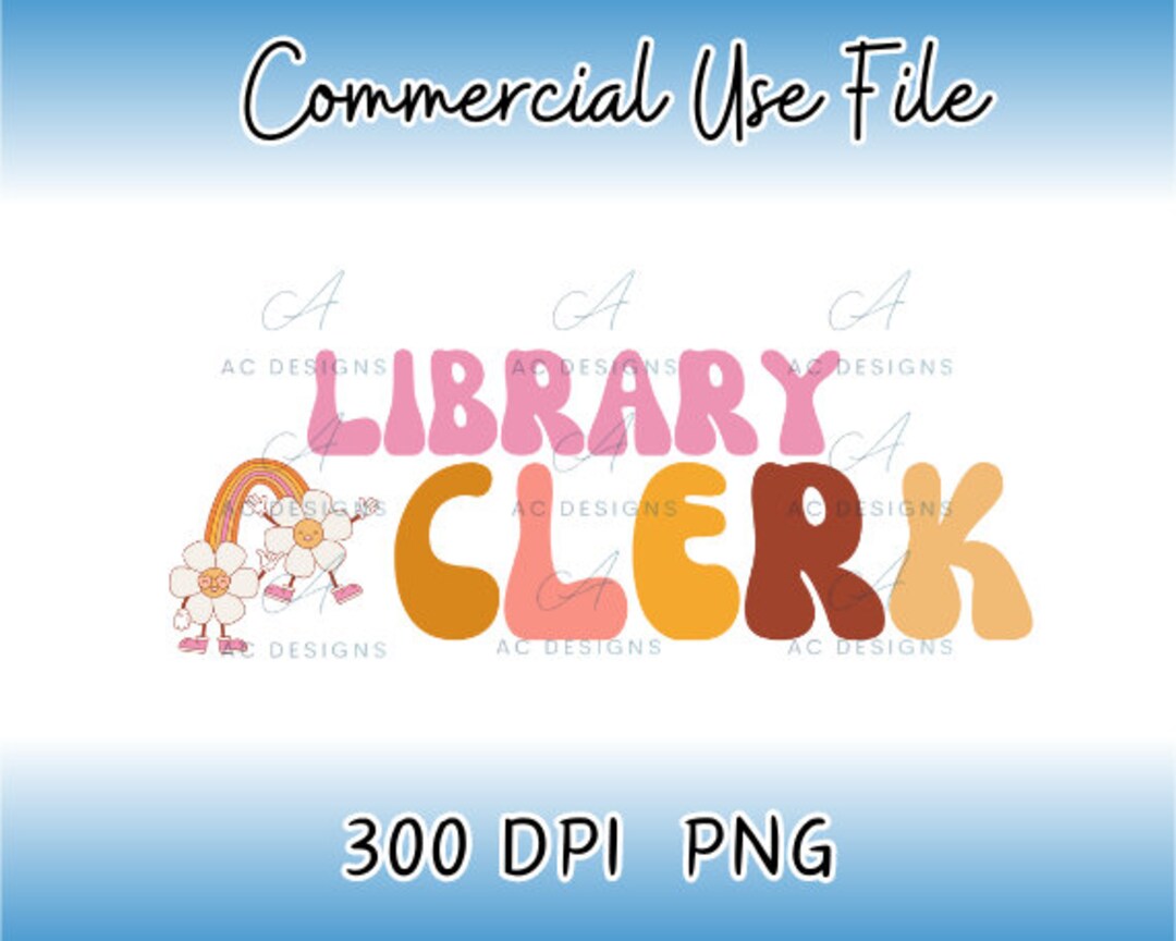 Library Clerk Png, Clerks Designs Png, Clerk Tshirt Design, Clerk ...