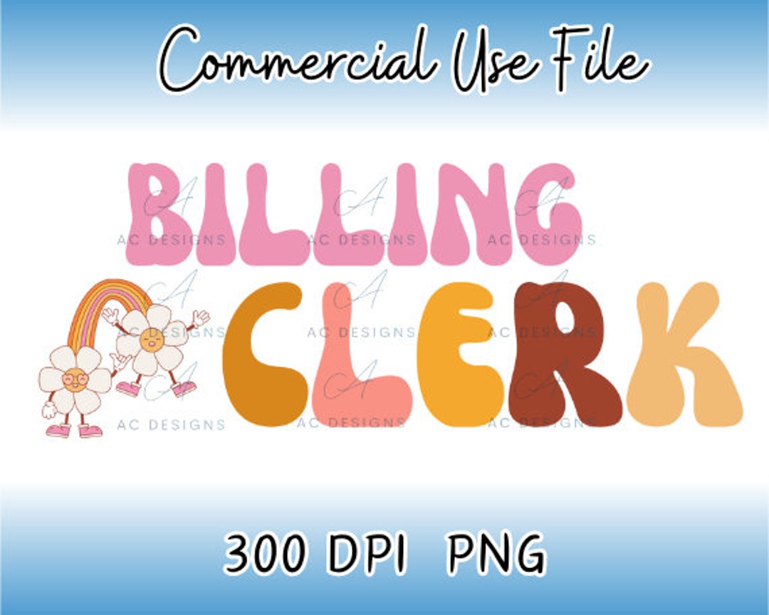 Billing Clerk Png, Clerks Designs Png, Clerk Tshirt Design, Clerk ...