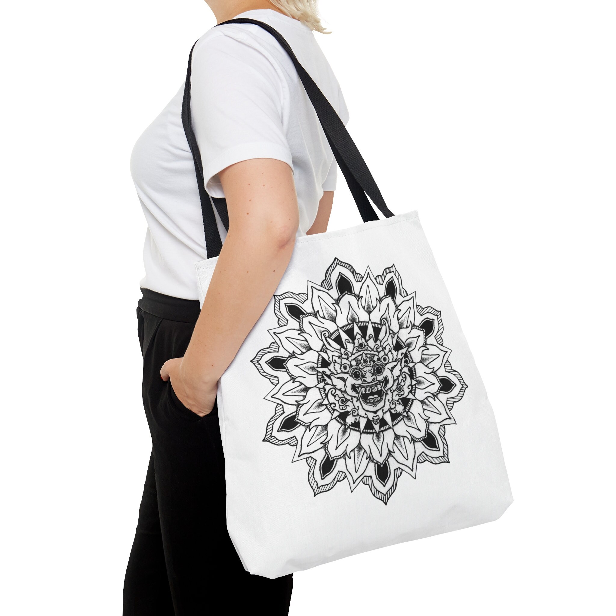 Canvas Tote Bag - Bali - Mandala - Stylish - Fashion - Unique - Boho ...