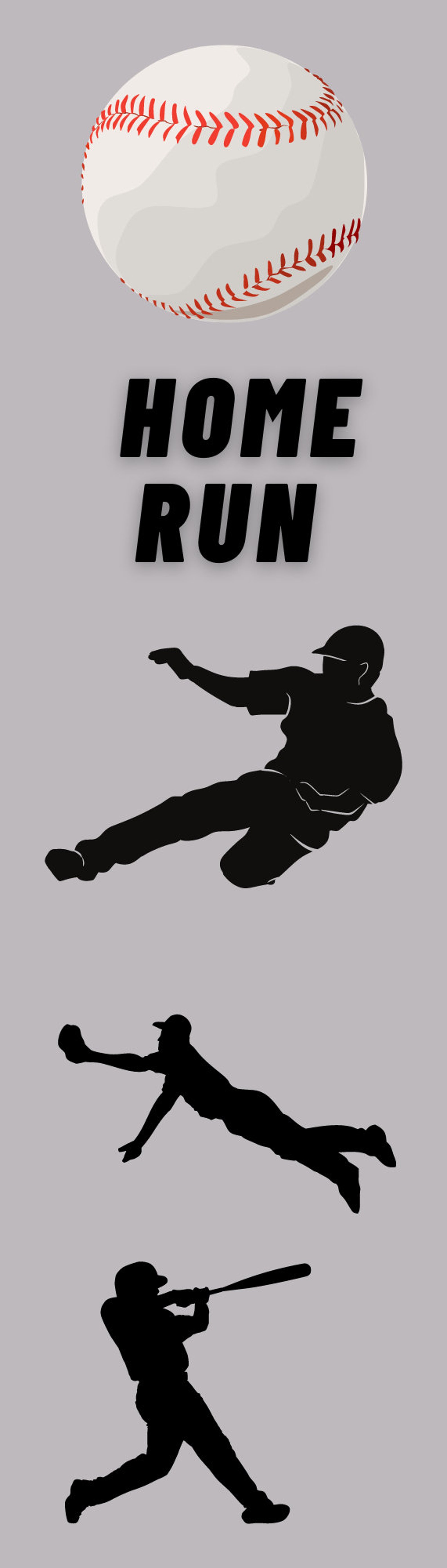 Baseball and Softball Bookmarks - Etsy
