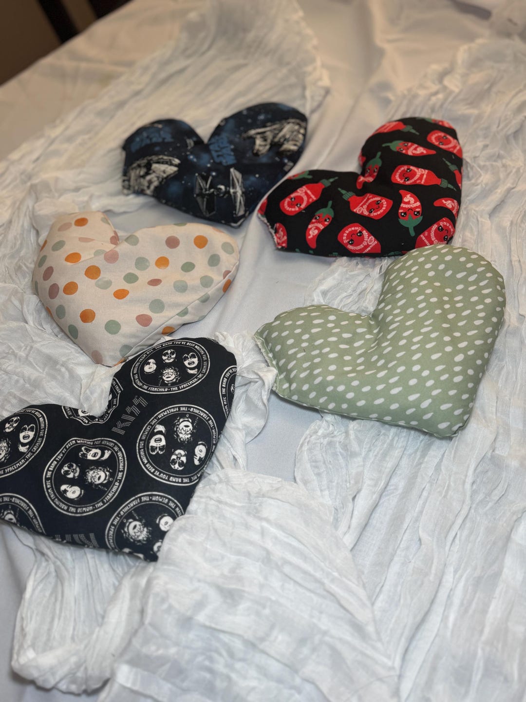 Heart Shaped Microwavable Heating Pad | Hot and Cold Pack | Heat ...