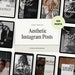 100 Aesthetic Instagram Post Canva Template Boss Lady Instagram Posts ...