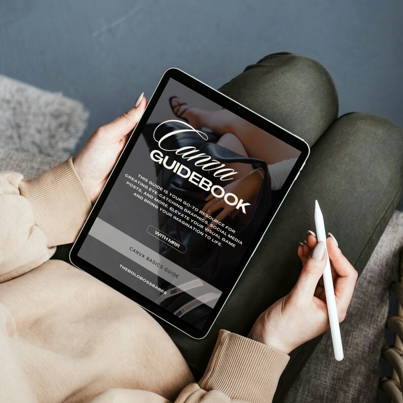 Canva Guidebook With PLR Canva Guidebook With Master Resell Right Canva ...
