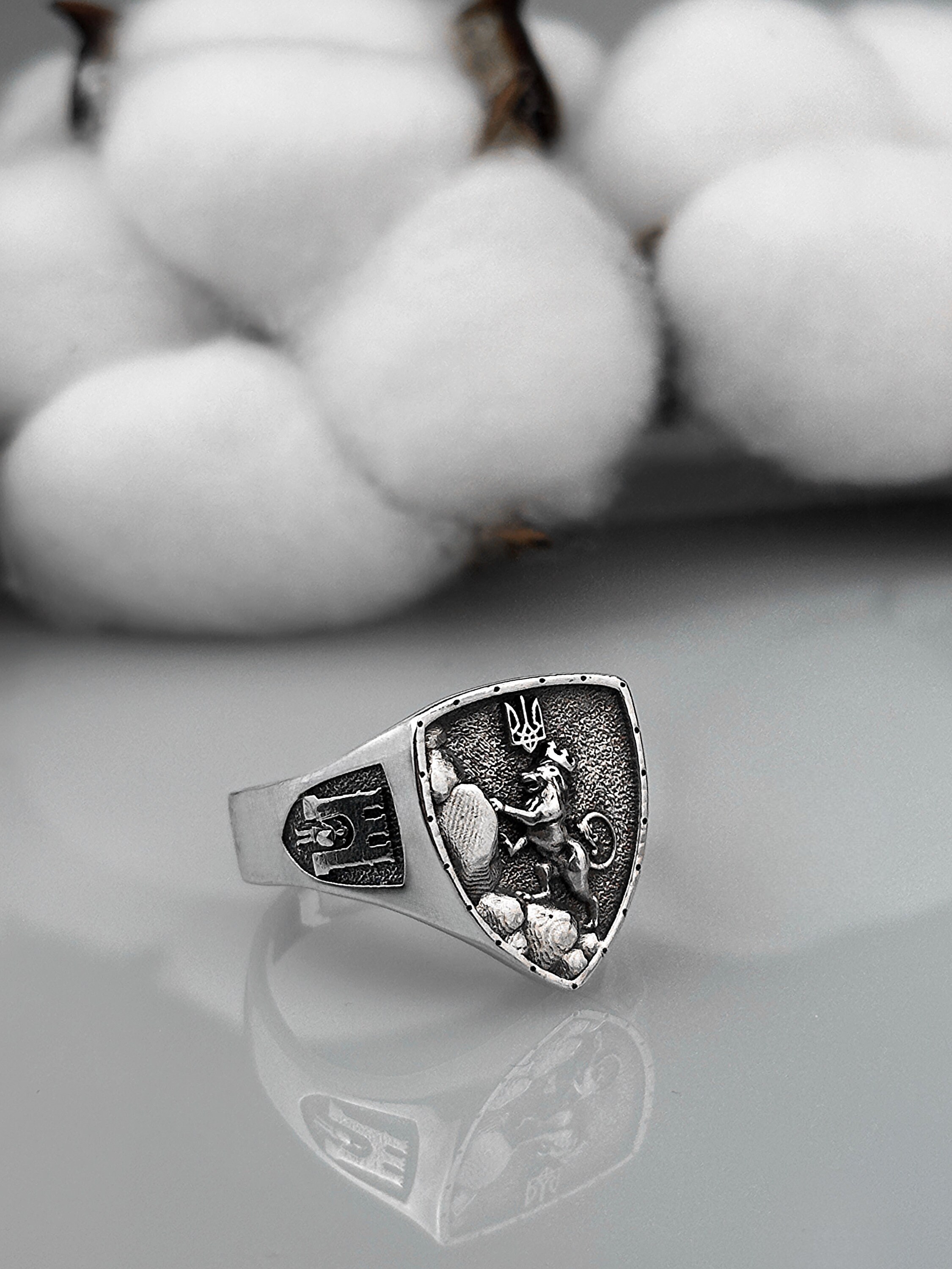 Custom Signet Ring, Signet Ring Men, Signet Ring, Signet Rings, Mens Signet Ring, Silver Signet ...