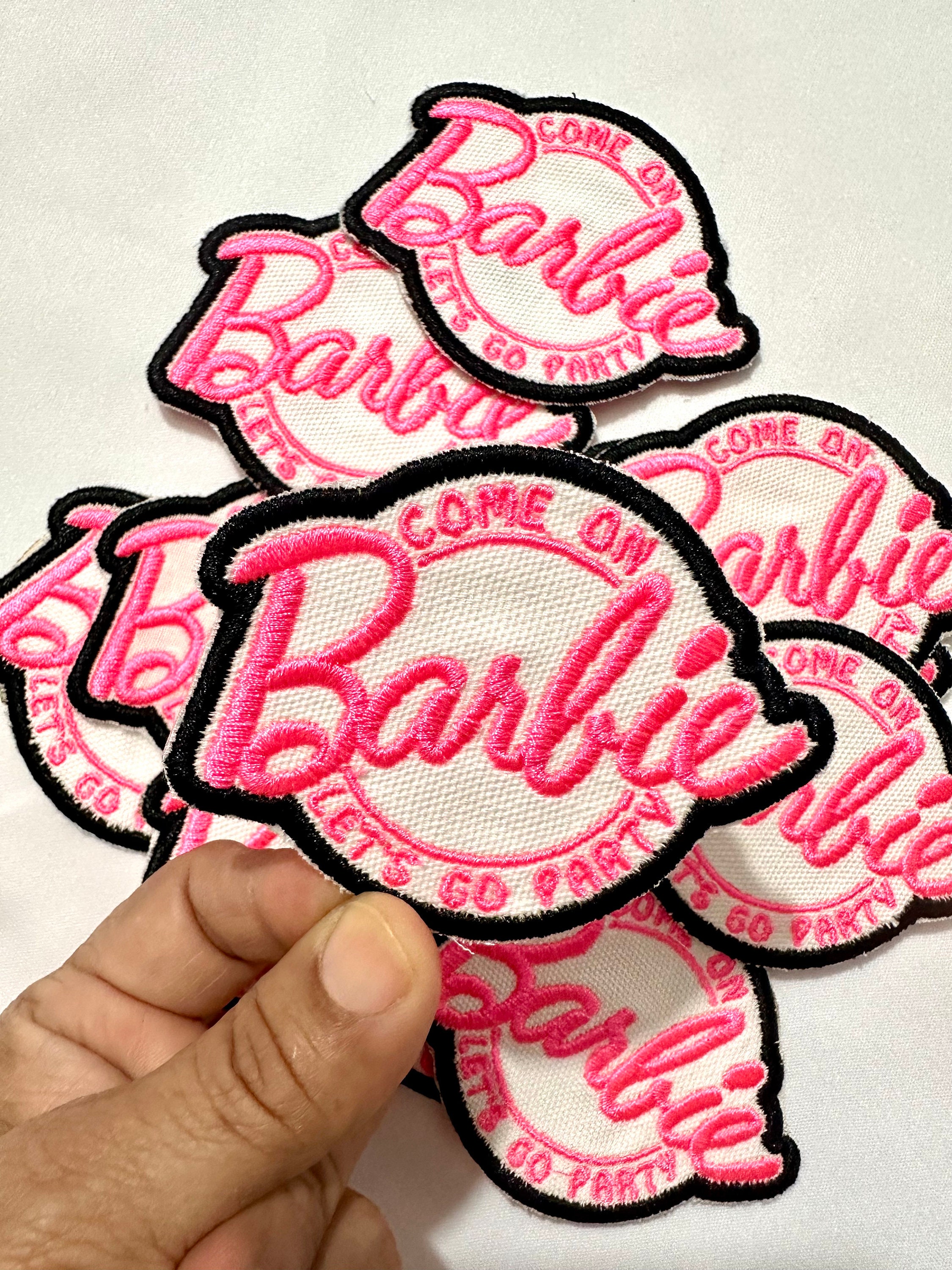 Come on Barbie Let’s Go Party Iron on Patch 3.2x2.5, Trucker Hat Patch ...