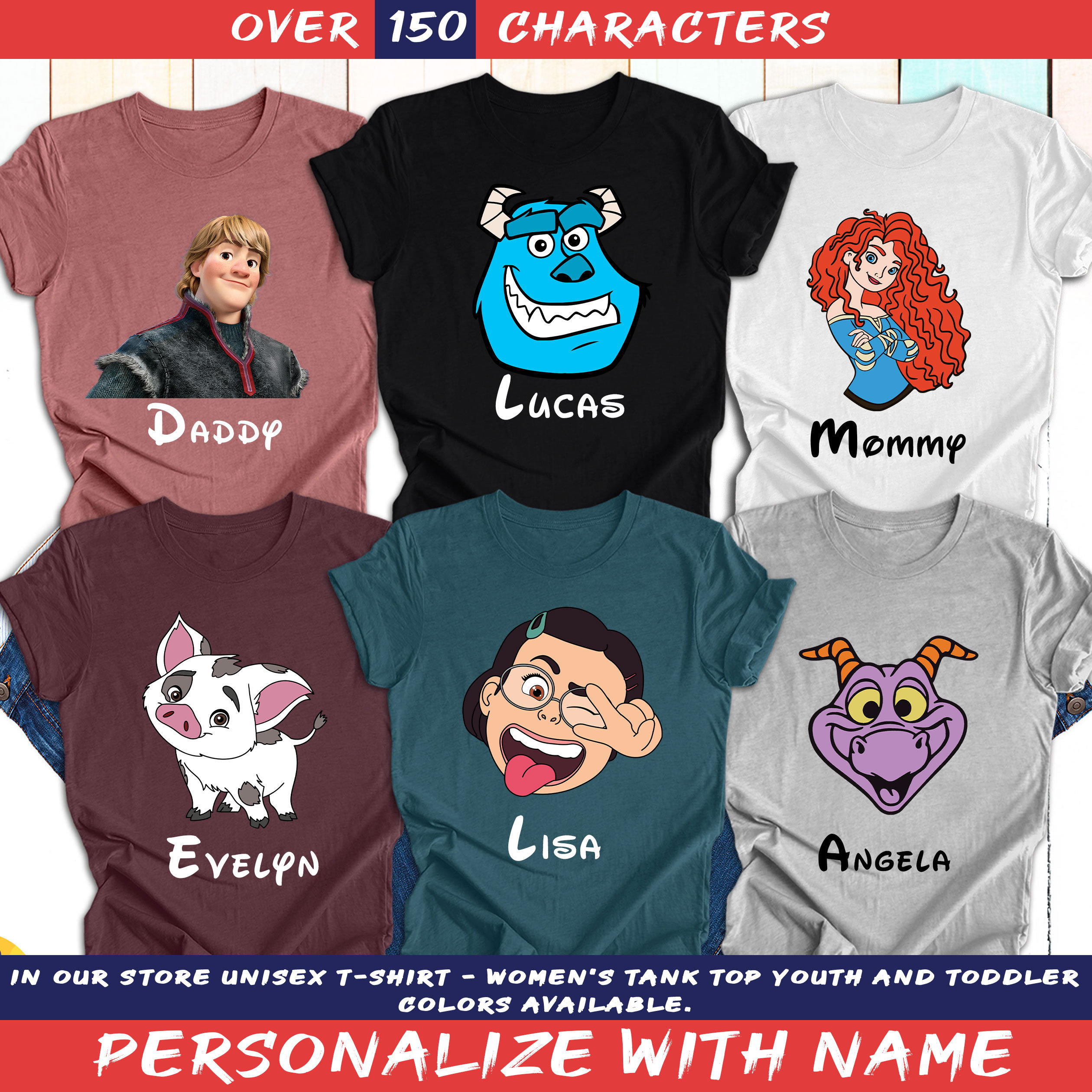 Disney Family Shirts, Disneyworld Shirts Family, Custom Disney ...