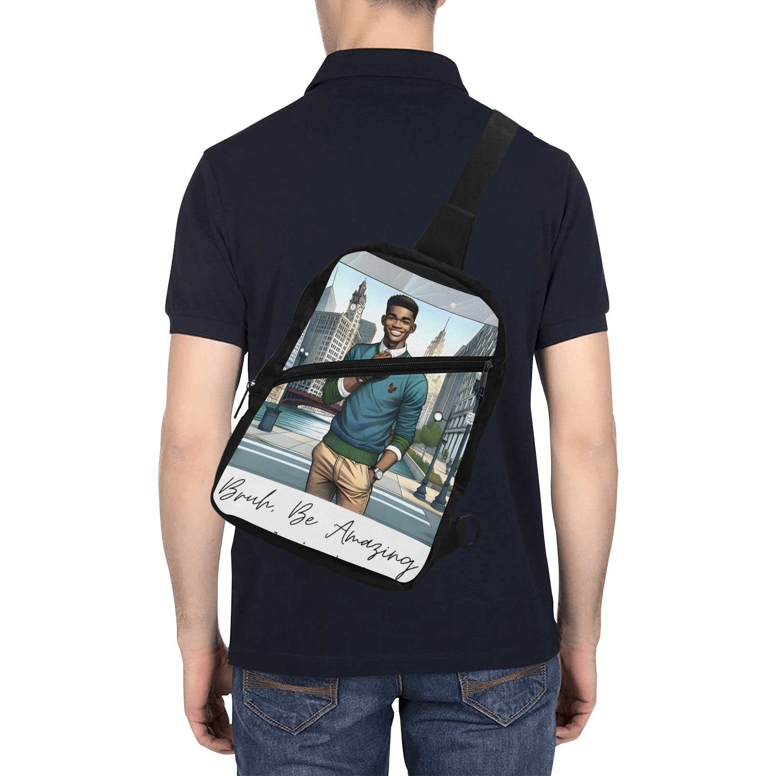Bruh, Chest Crossbody Bag - Etsy