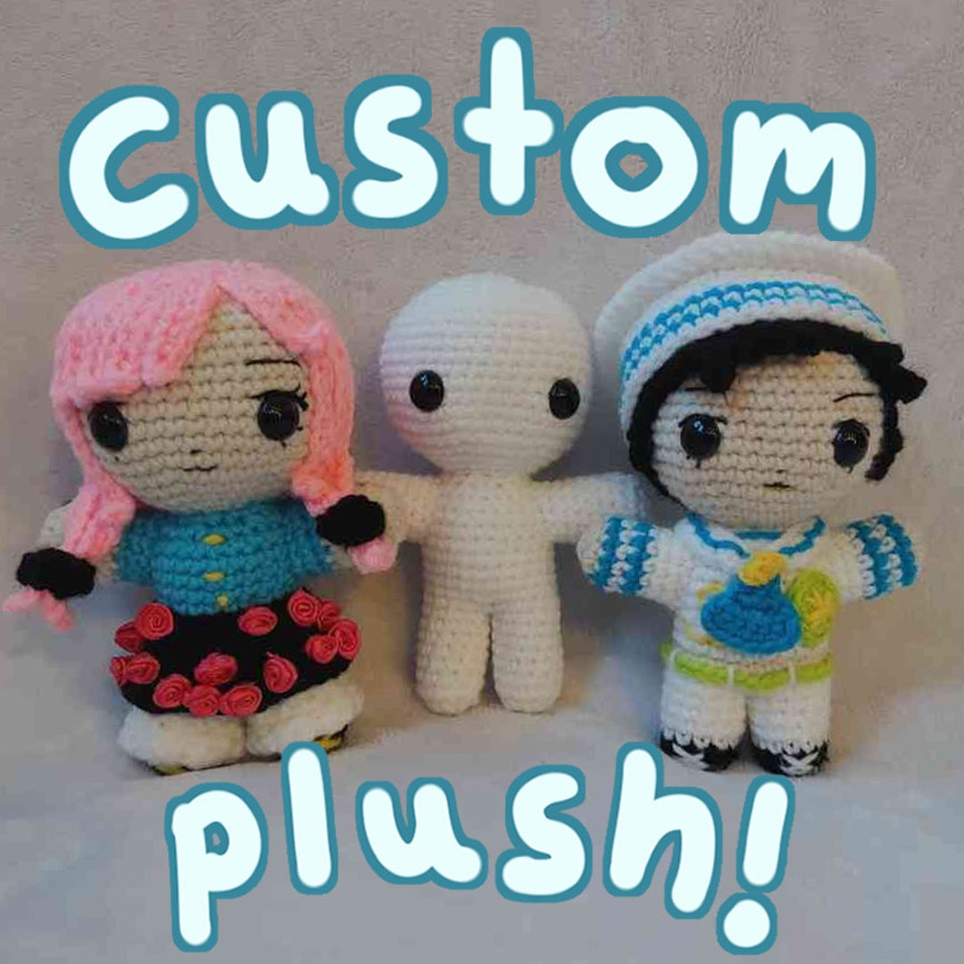 Custom Crochet Plush Commissions - Etsy