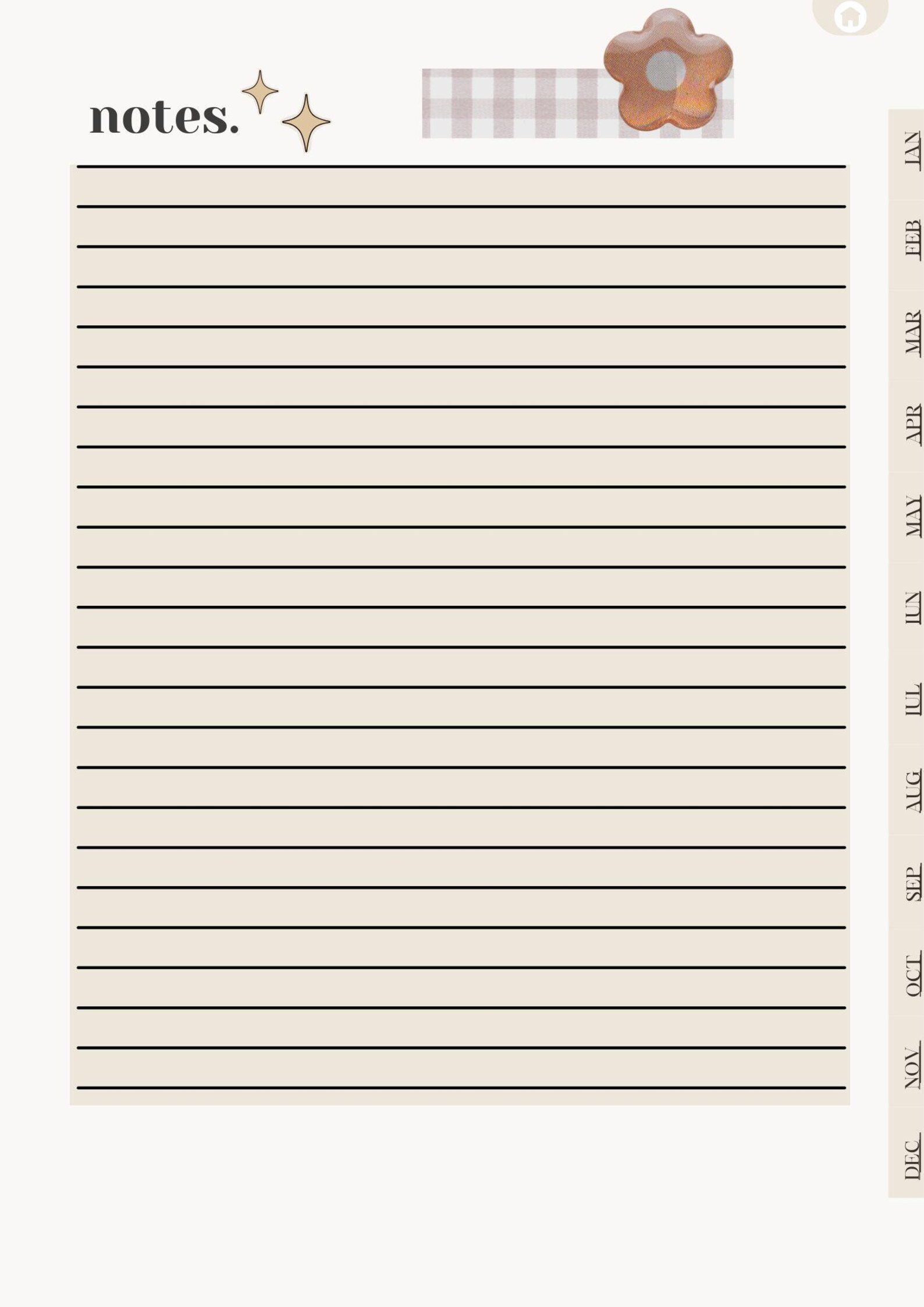 2026 Printable Planner | Monthly and Weekly Calendar | Minimal Digital ...