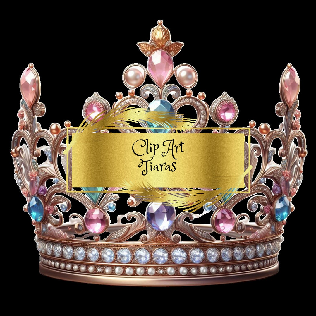 Tiaras Clipart, Digital Download Pngs - Etsy