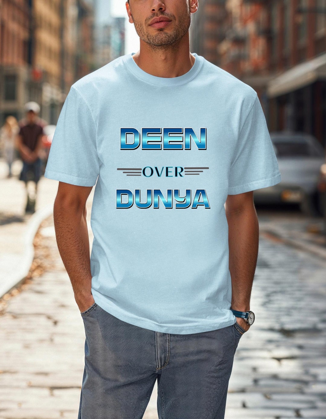 Deen Over Dunya Shirt. Spiritual Strength and Inner Peace Over Material ...