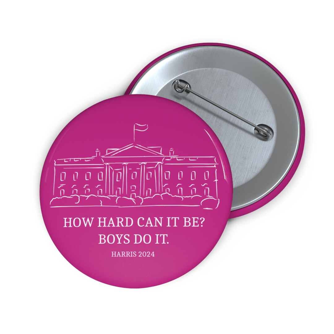 Girly Kamala Harris for President Button 2024 Presidential Election ...
