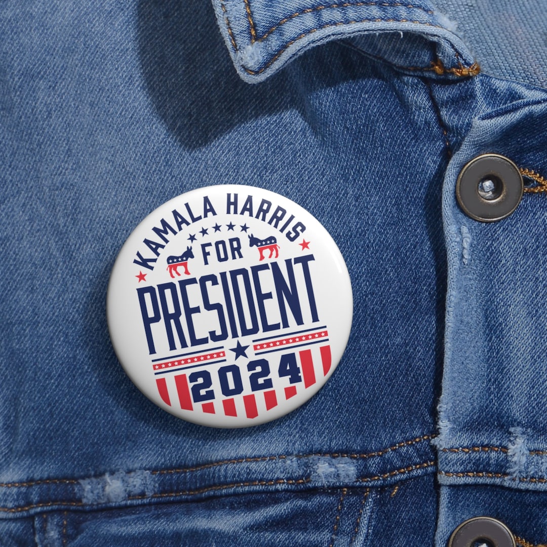 Kamala Harris for President Button 2024 Presidetial Election Buttons ...