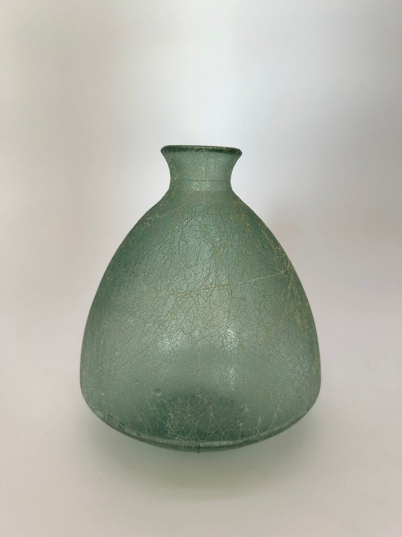 Vintage Spaghetti String Teardrop Shaped Vase - Etsy