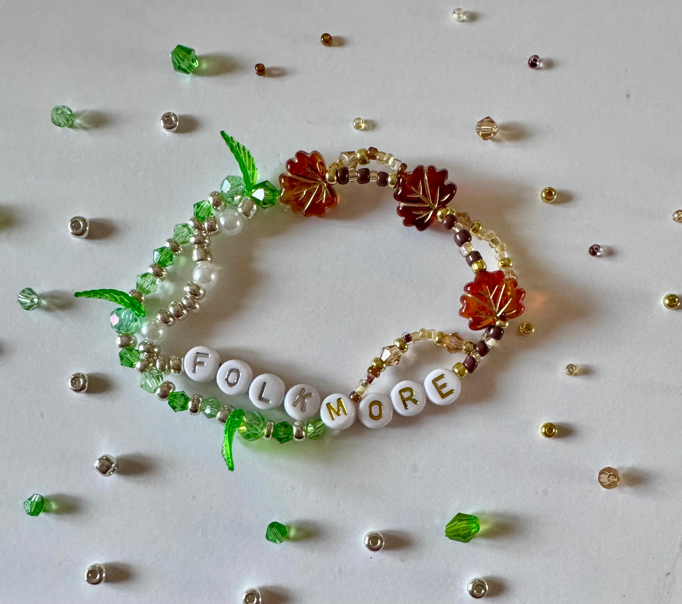 Folkmore Fancy Friendship Bracelet Combining Folklore and Evermore - Etsy