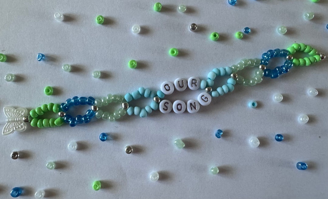 Our Song Fancy Friendship Bracelet - Etsy