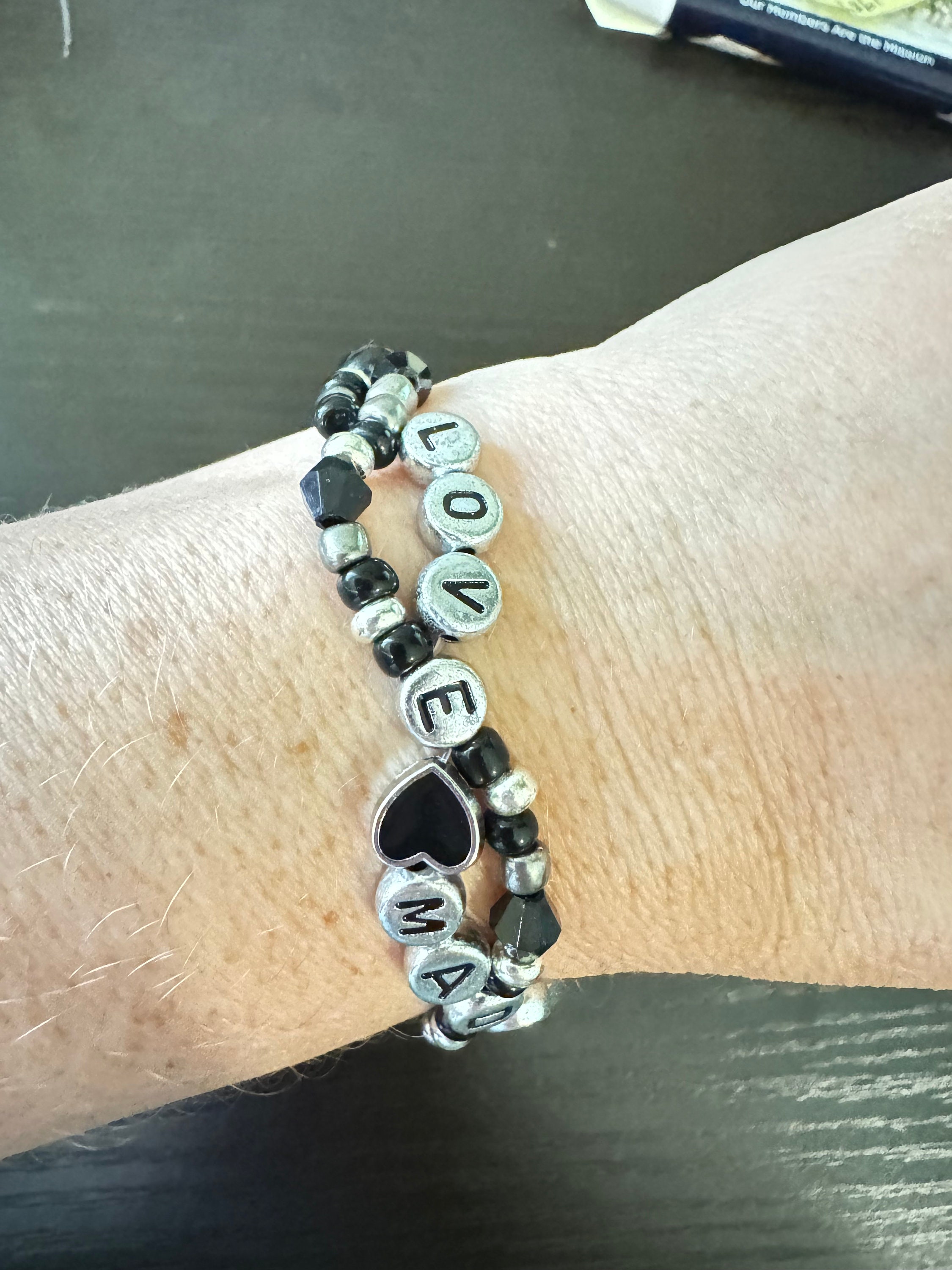 Love Made Me Crazy Lyric Bracelet - Etsy