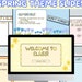 Spring Classroom Google Slides and Canva Template for Teachers | Spring ...