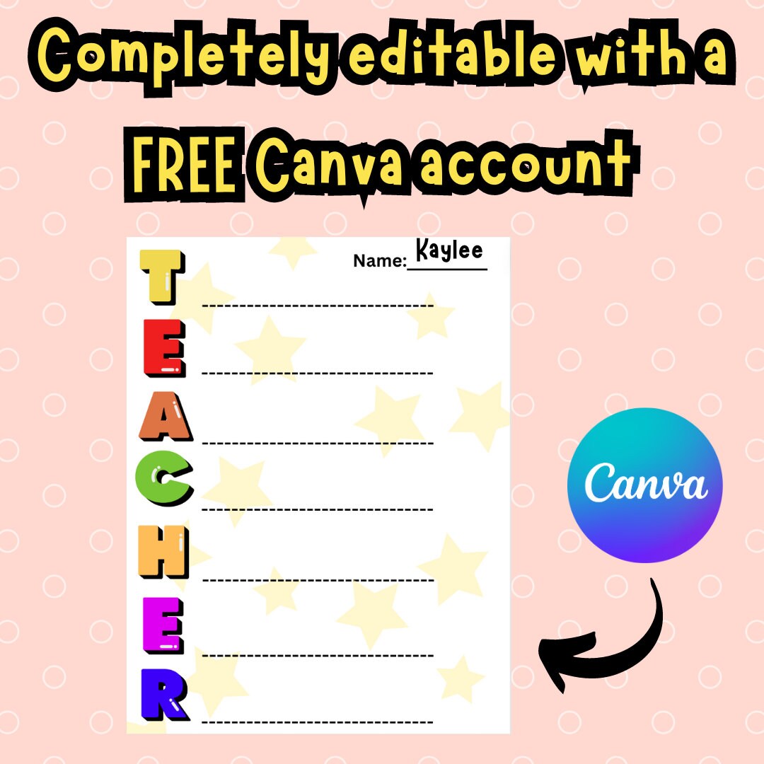 Teacher Gift for Students | Teacher Appreciation Week Gift for Teachers ...