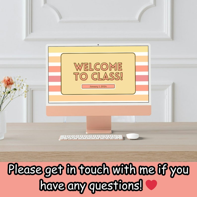 Sunset Pastel Theme Slides Template | Powerpoint and Canva Slides ...