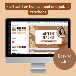 Boho Meet the Teacher Slides| Classroom Slides | Daily Slides | Slides ...
