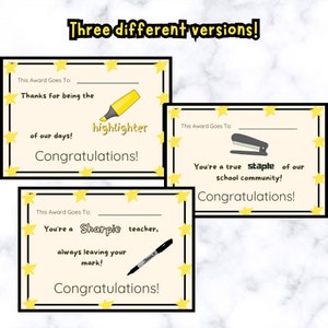 Teacher Appreciation Gift for Teachers | Teacher Appreciation Week ...